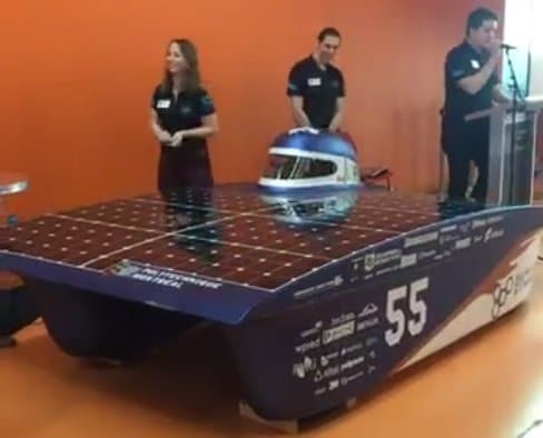 L’école Polytechnique dévoile sa nouvelle voiture solaire | Génie-inc